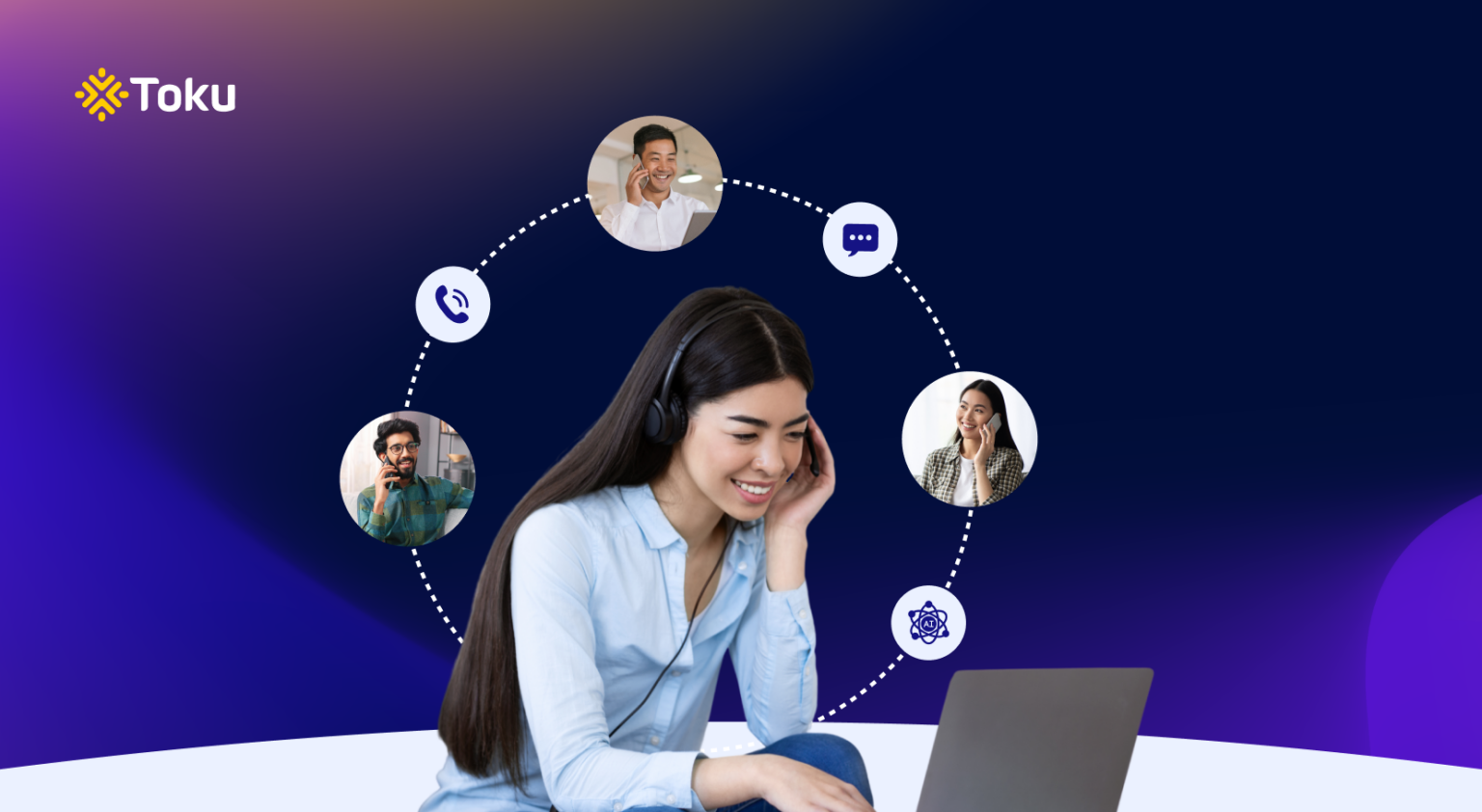 How to Transform Contact Centres using AI - Toku